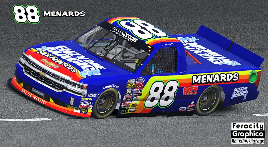 2002/2003 #88 Matt Crafton Menards Chevy (Truck Series) by Scott Mitton ...