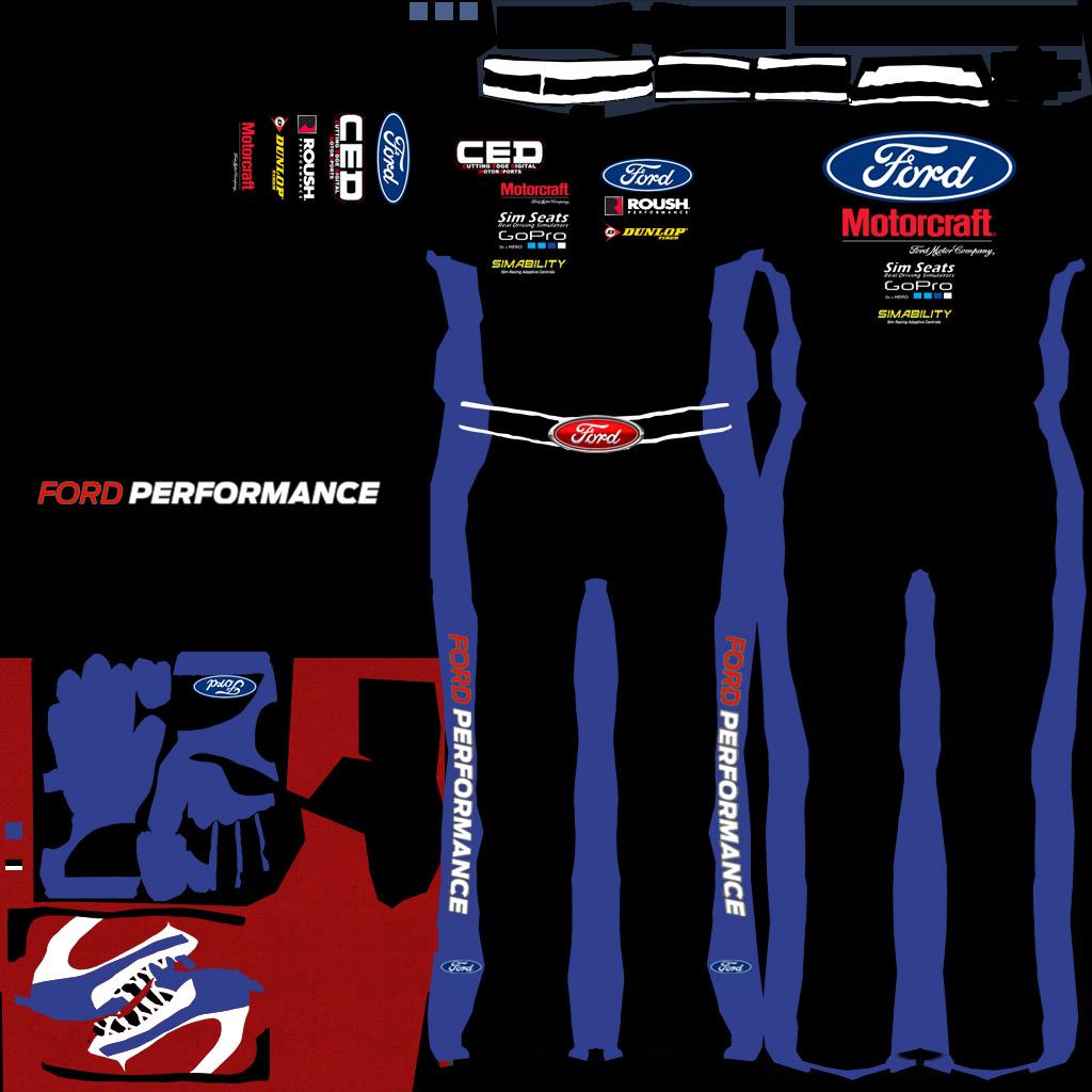 Ford Performance Suit by Marshall W. - Trading Paints