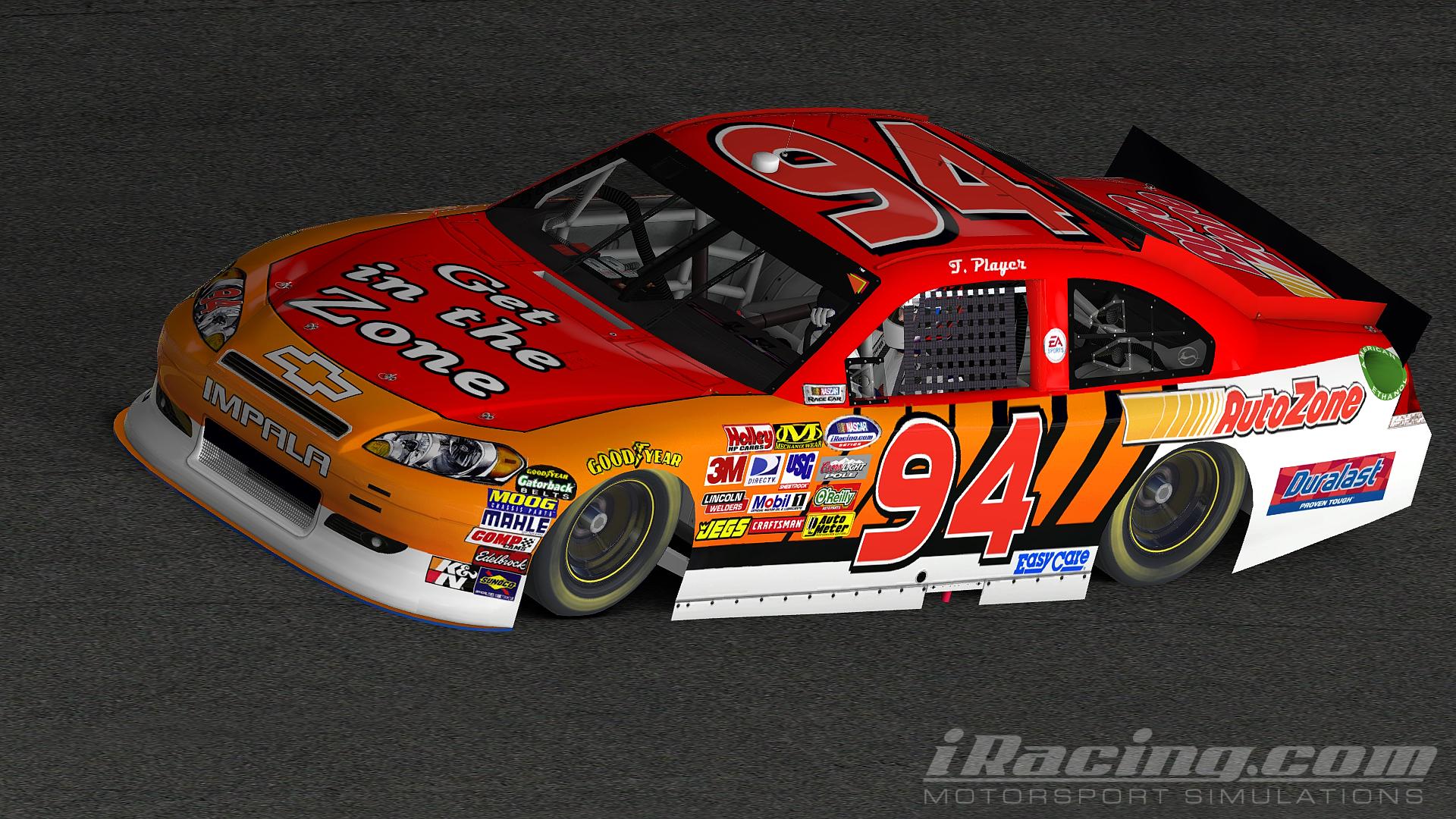 2005 Chase For the Cup: Autozone by Brennan MaGee - Trading Paints