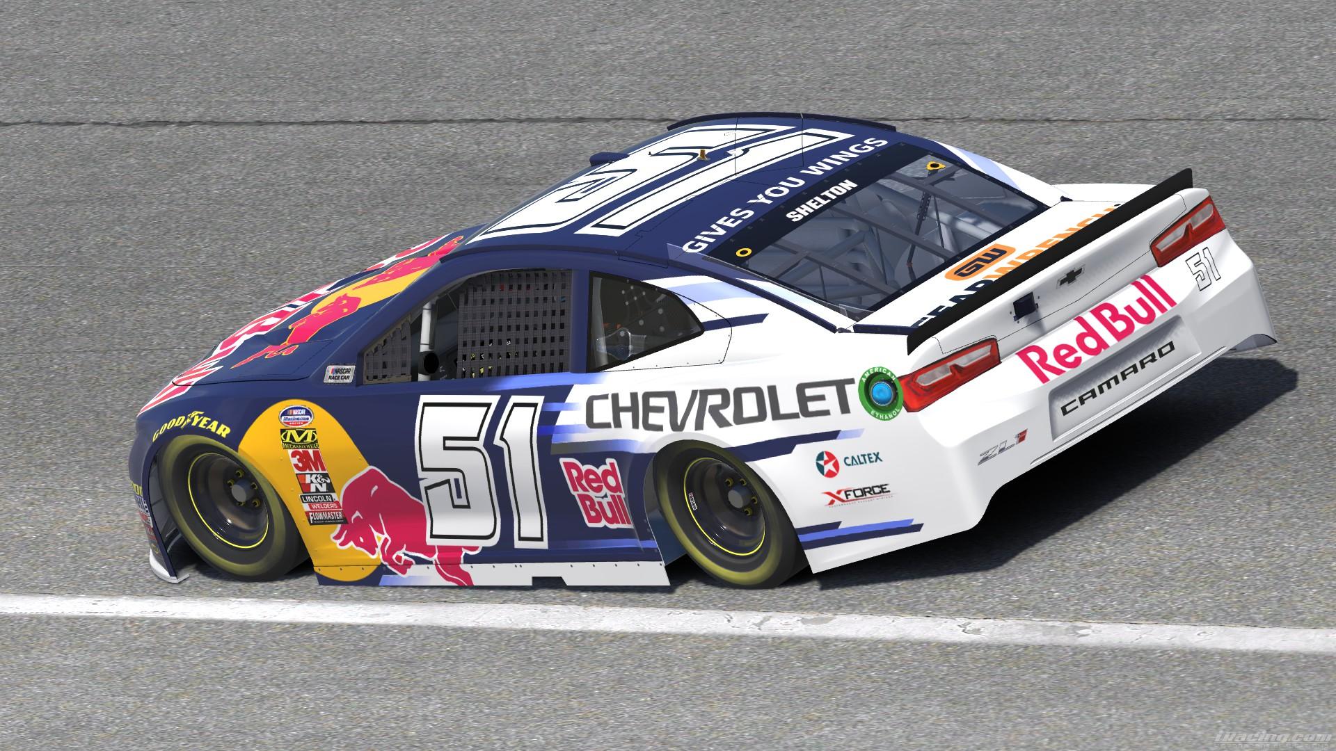 Red Bull Chevrolet Racing Team Fantasy by Ryan Shelton - Trading Paints
