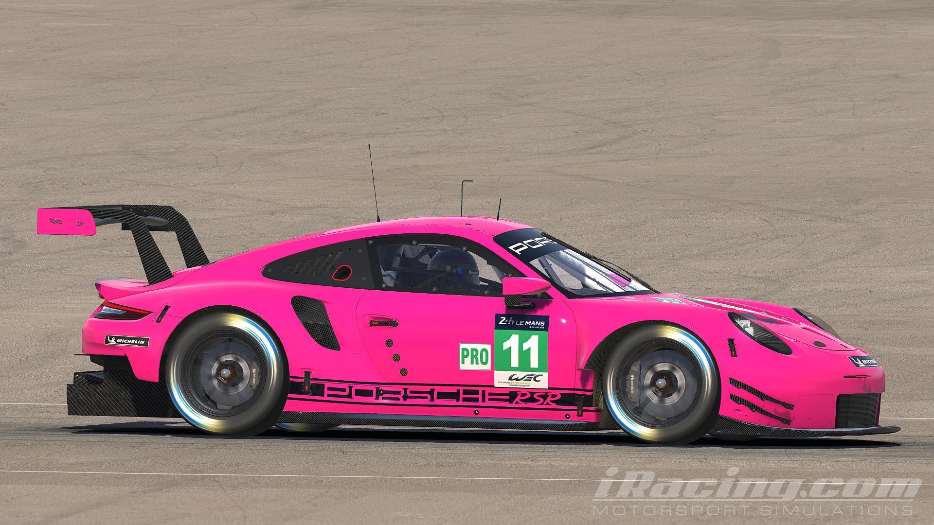 Porsche 911 RSR Classic Hot pink by Kimber Jansen - Trading Paints