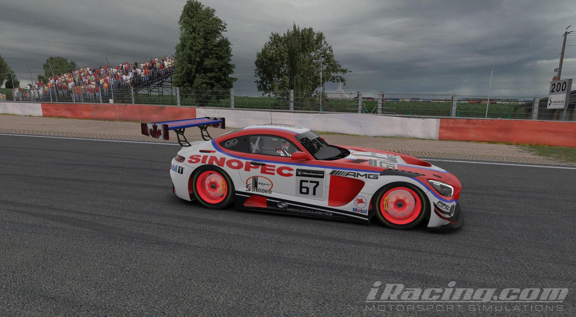 SINOPEC Mercedes AMG GT3 by Andrew P. - Trading Paints