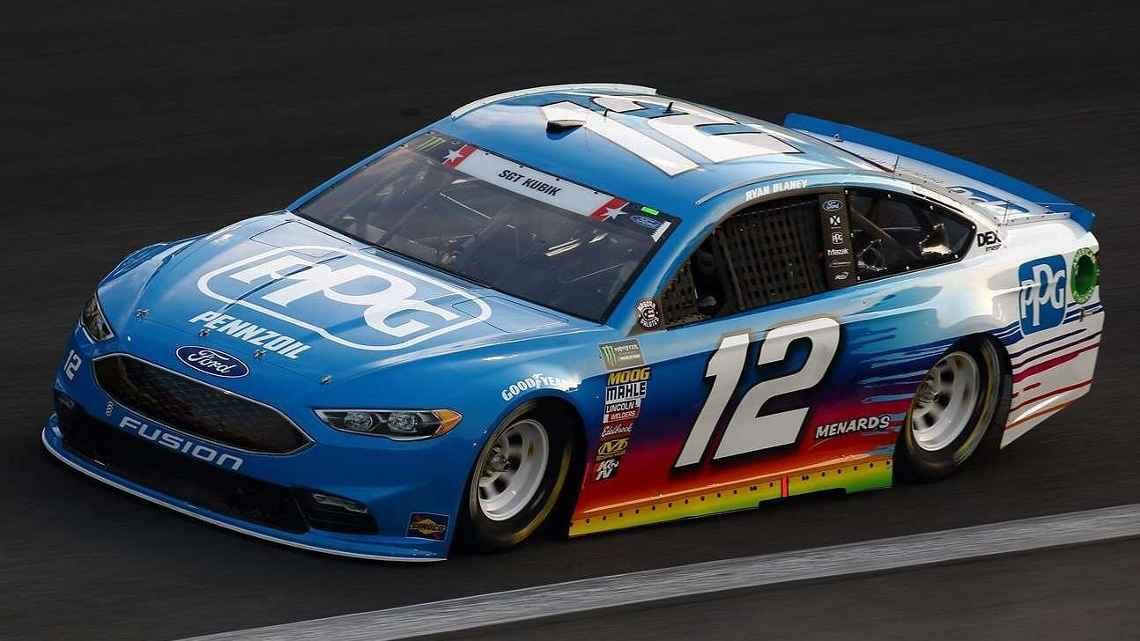 Ryan Blaney #12 PPG 2018 Monster Energy NASCAR Cup Series by Ryan ...