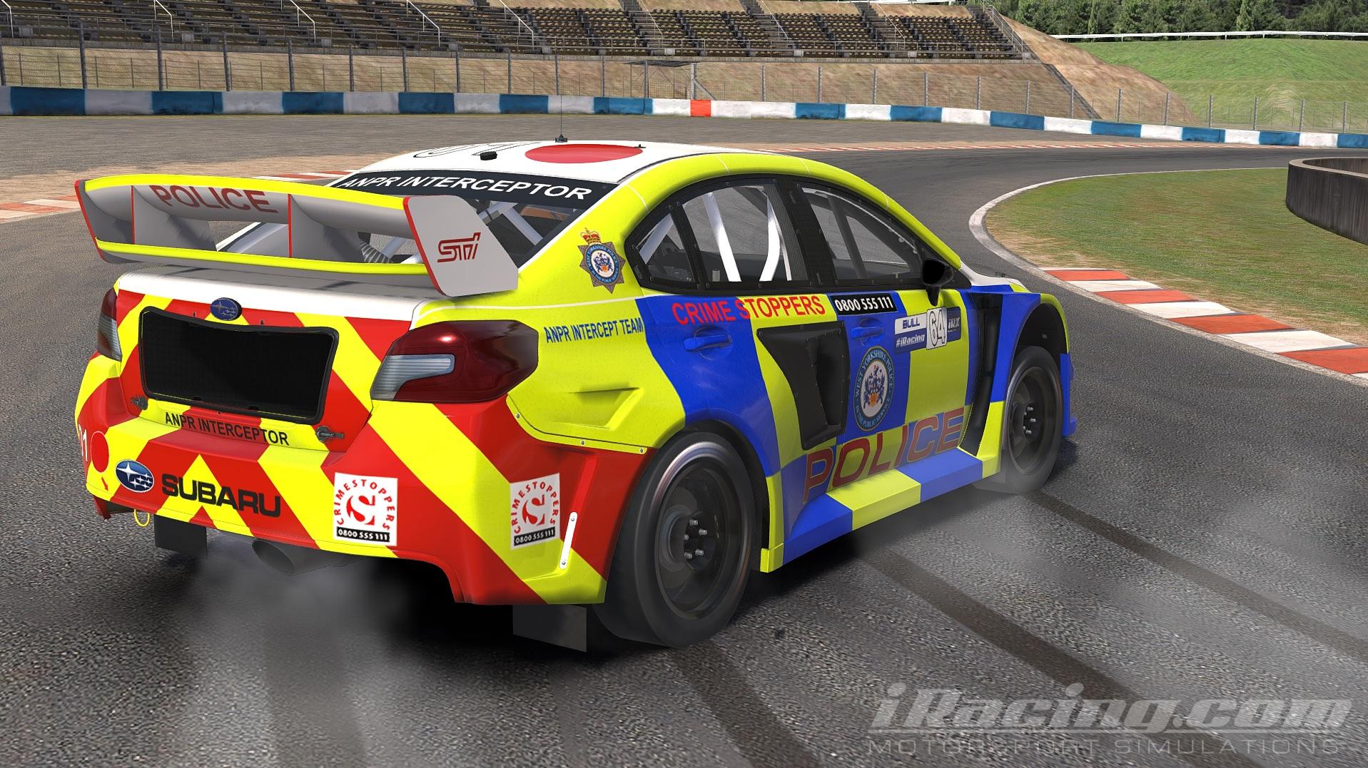 Police Subaru WRX STI by Chris Bull - Trading Paints