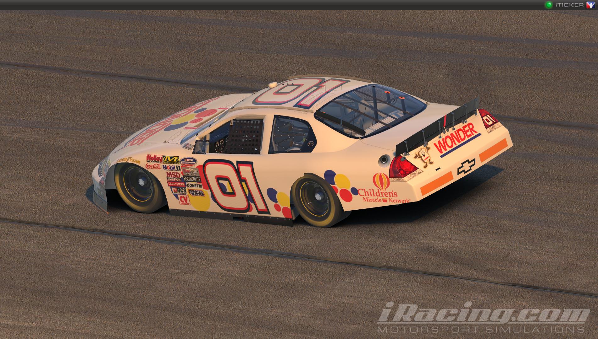 Ricky Bobby Wonder Bread Car by Chance Sowder - Trading Paints