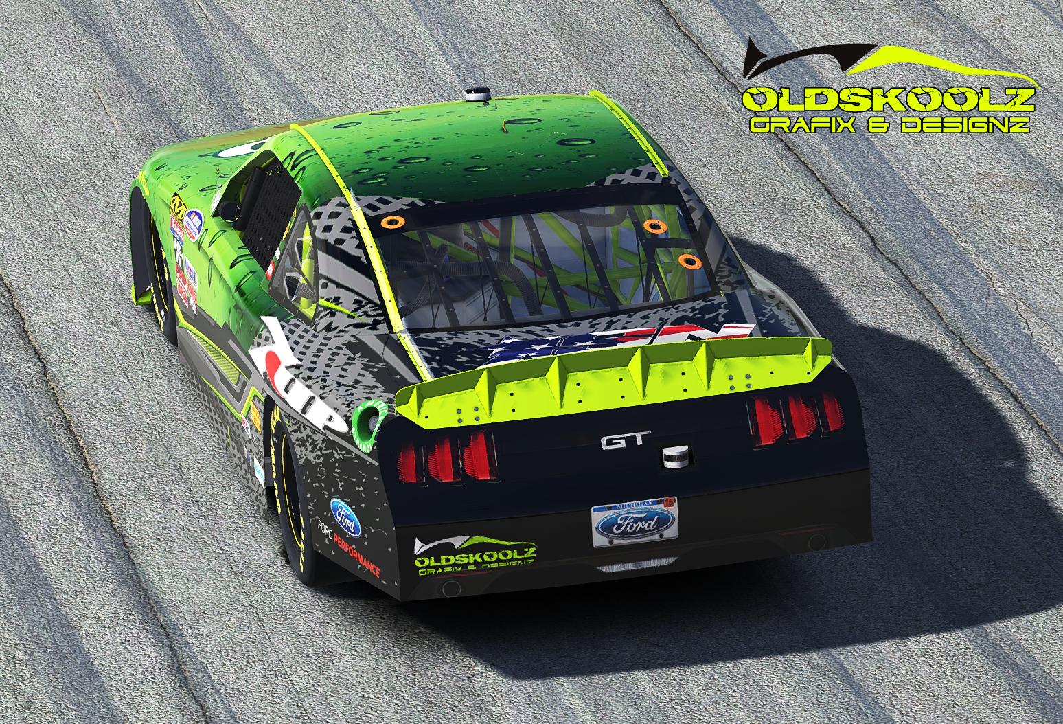 7 Up Mustang by Sean D. - Trading Paints
