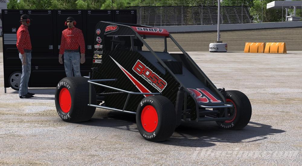 Karter Sarff 2019 Boss Factory Racing Midget by Zach Podunajec ...