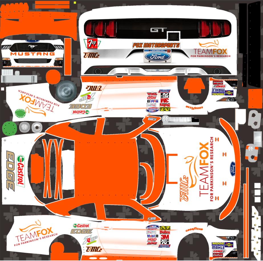 Mustang 7up by Bud C S. - Trading Paints