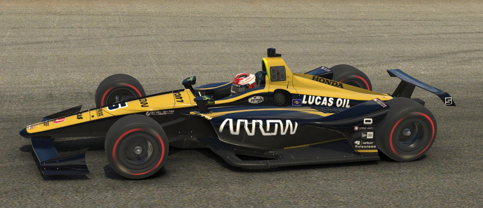 James Hinchcliffe 2018 Arrow/Lucas Oil Indycar (Indianapolis) by Jared ...