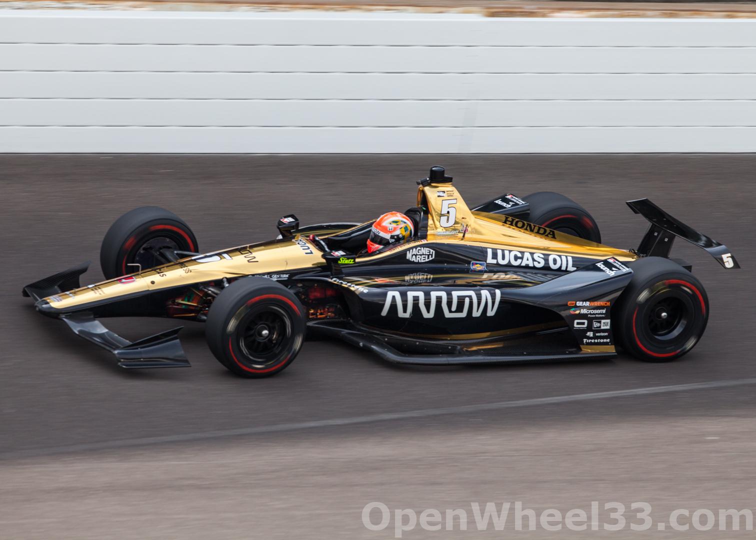 James Hinchcliffe 2018 Arrow/Lucas Oil Indycar (Indianapolis) by Jared ...