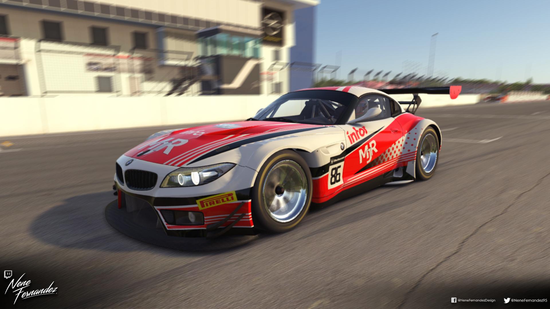 MJR Racing Team BMW Z4 GT3 by Alejandro Fernandez Vega - Trading Paints