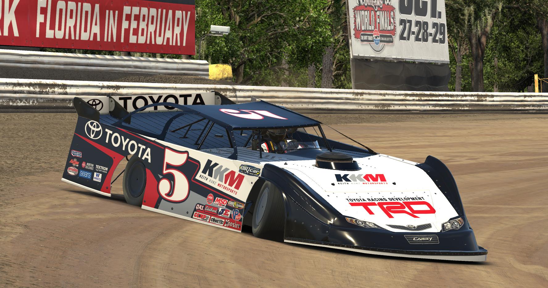 KKM Toyota Late Model by Erik Le - Trading Paints