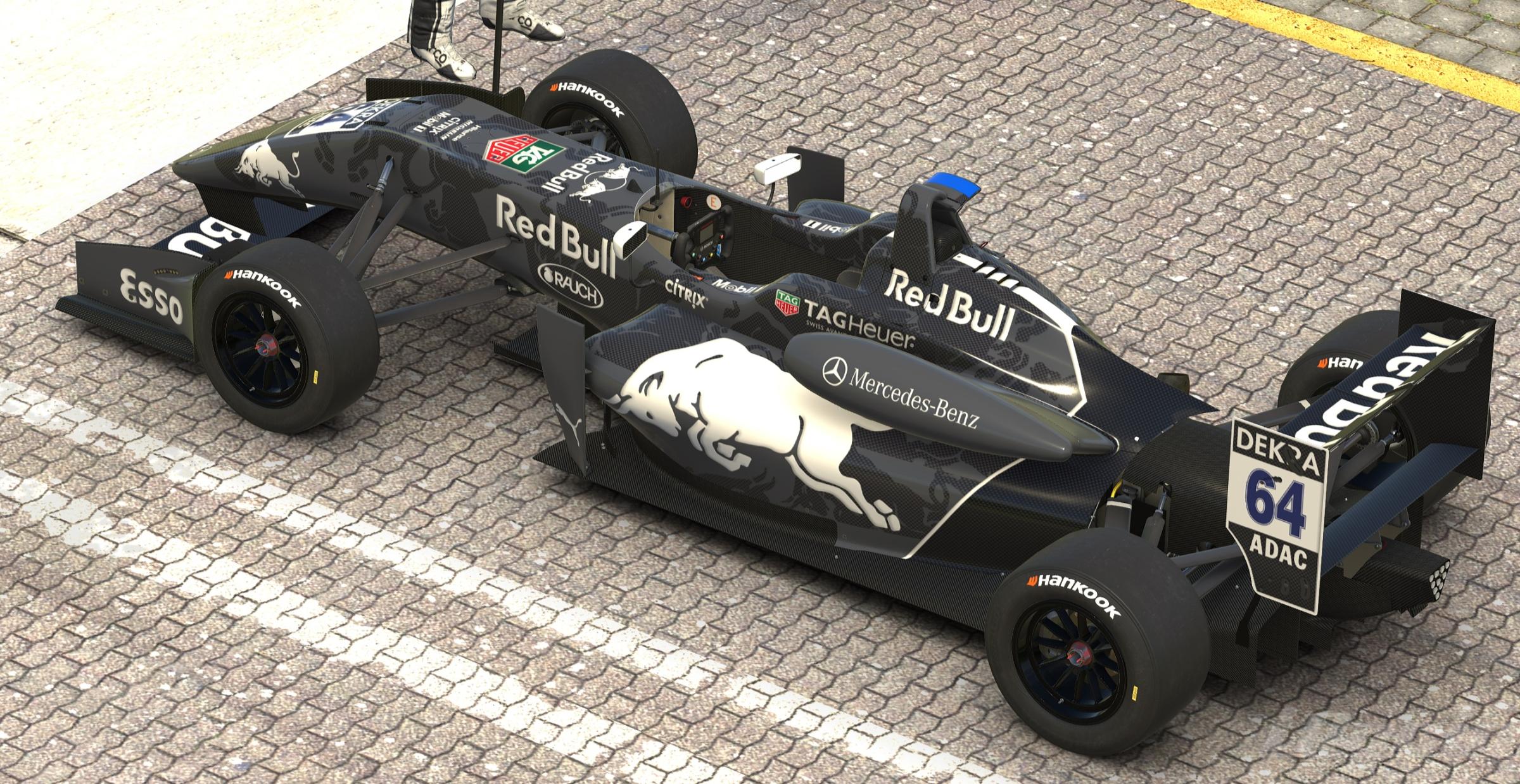 RedBull Dallara F312 F3 - Black by Henry Robert - Trading Paints