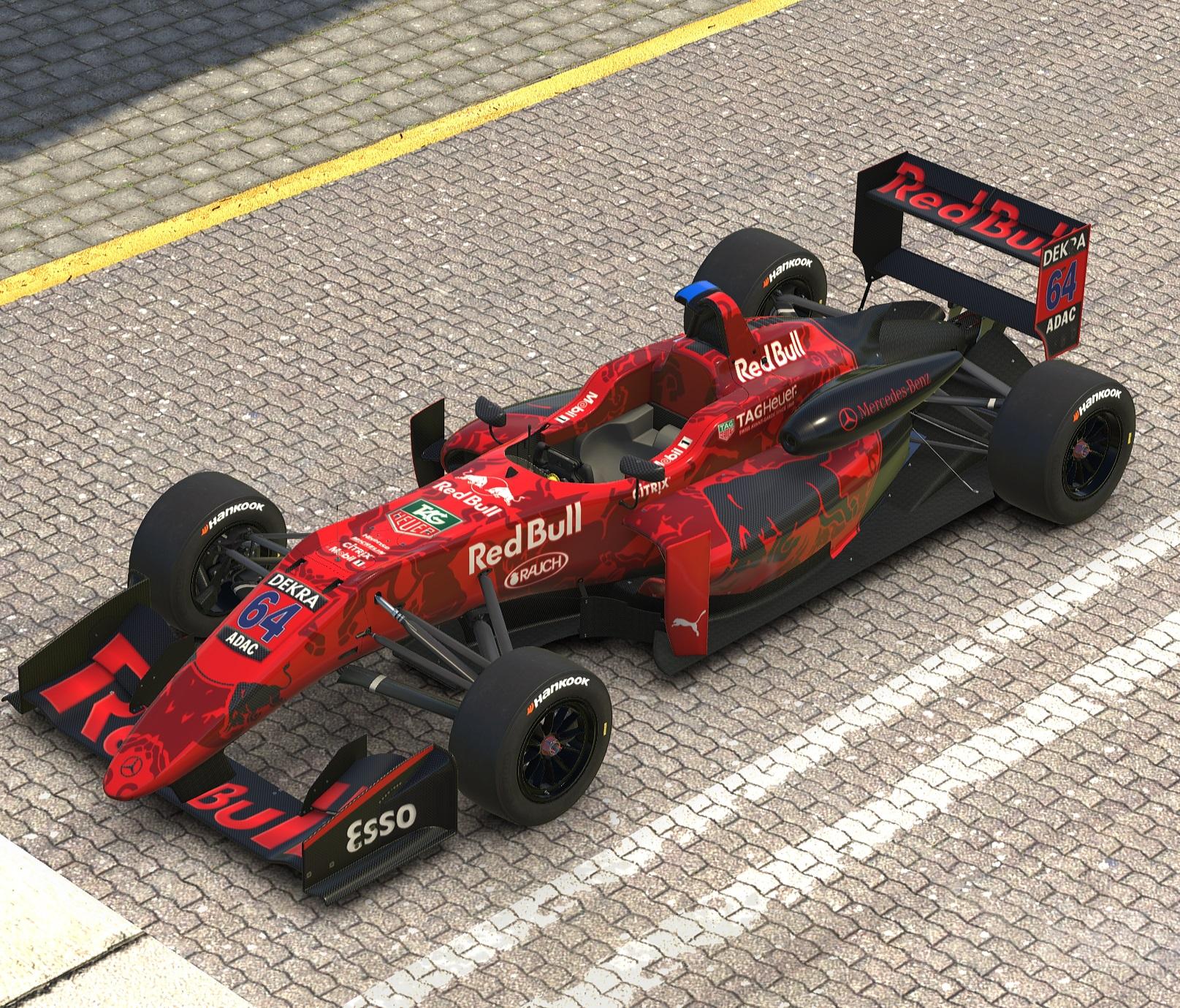 RedBull Dallara F312 F3 - Red by Robert JL Henry - Trading Paints