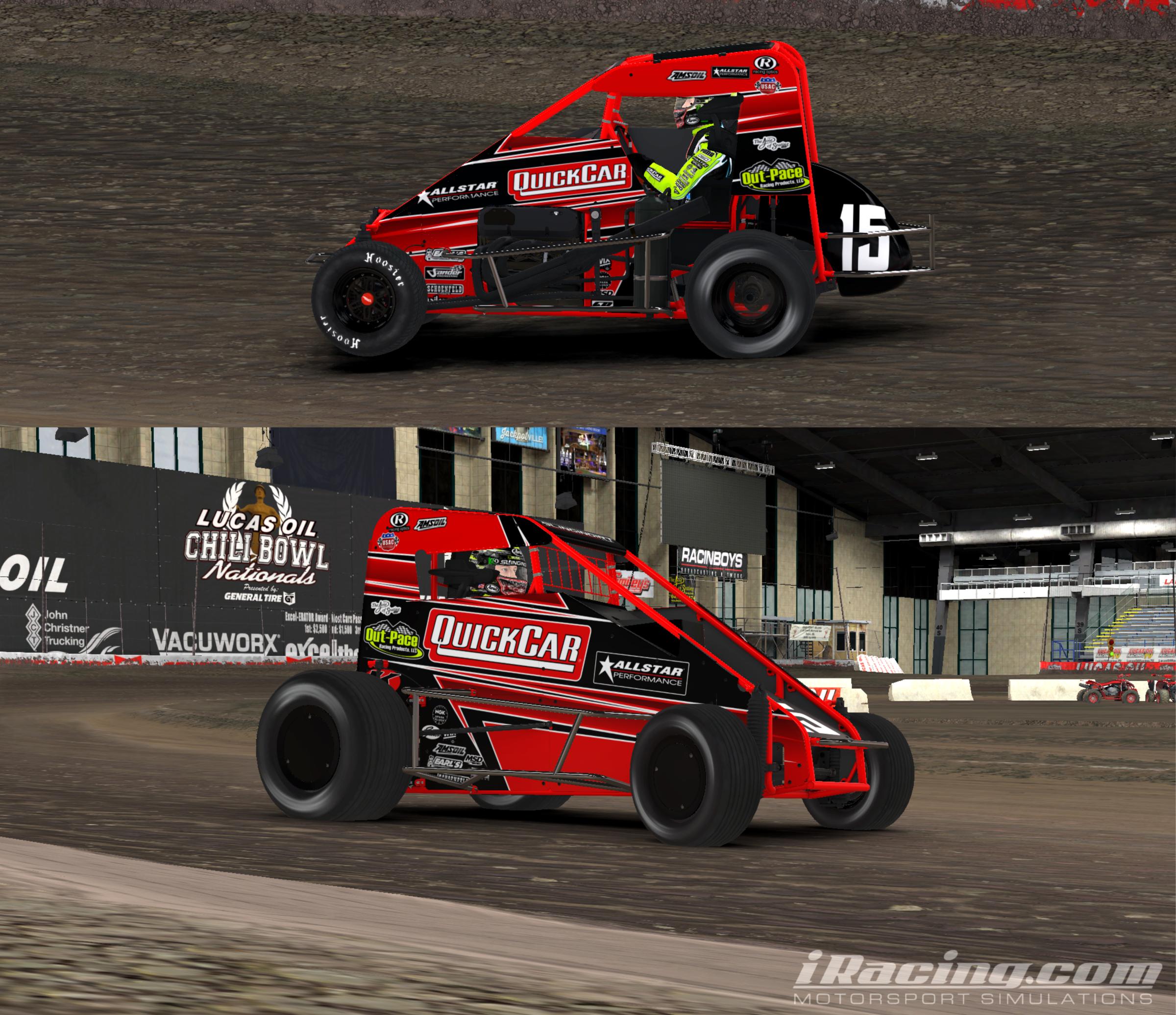 Quick Car Racing Products Midget by Brent Licata2 - Trading Paints