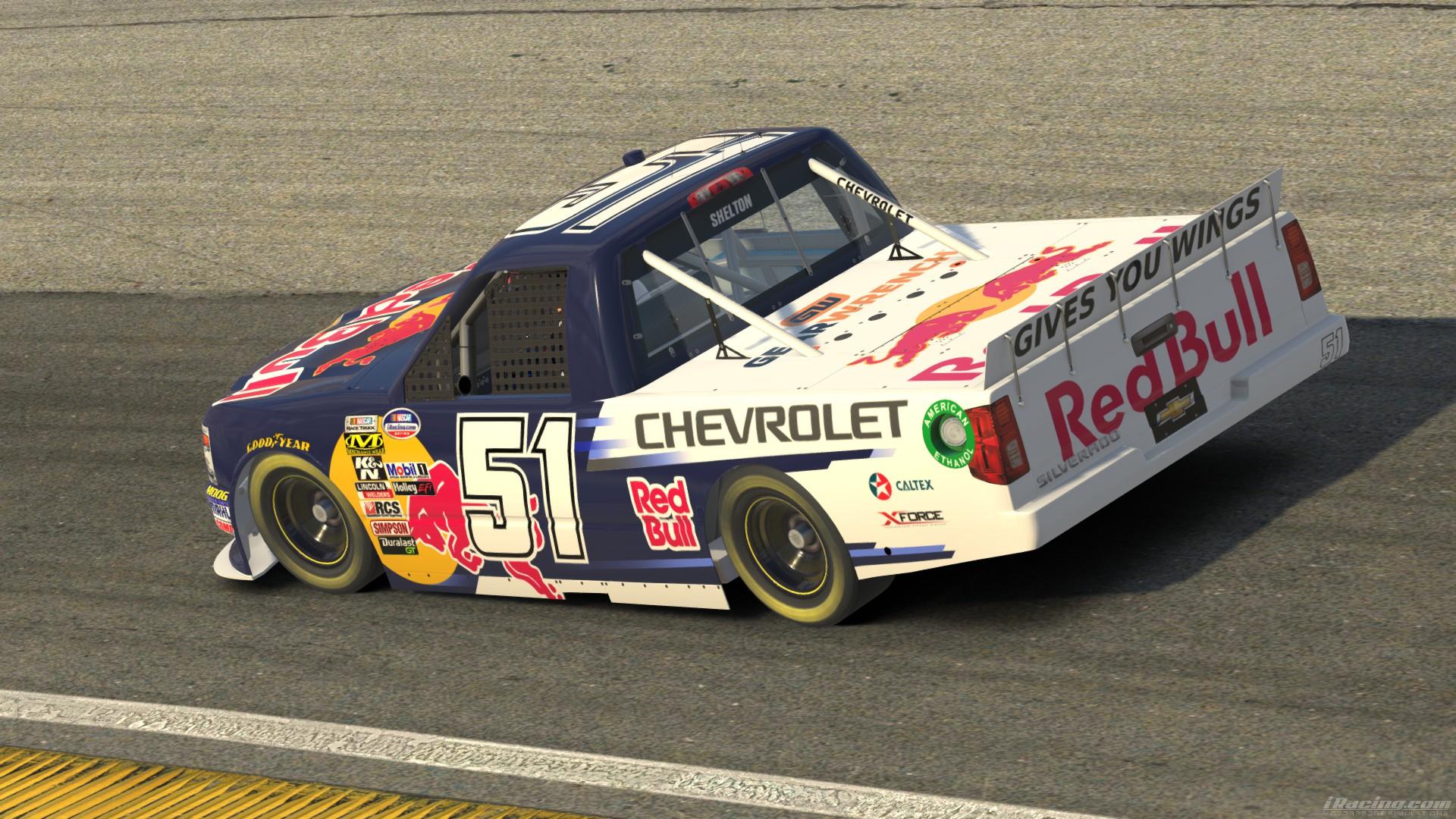 Red Bull Chevrolet Racing Team - Truck by Ryan Shelton - Trading Paints