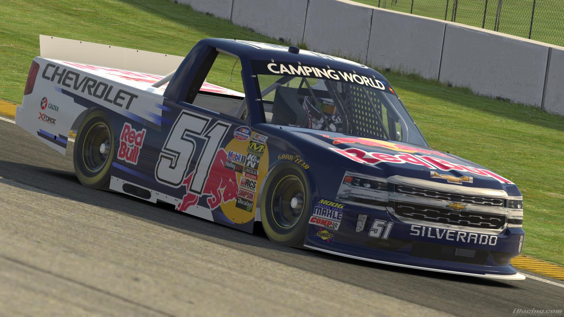 Red Bull Chevrolet Racing Team - Truck by Ryan Shelton - Trading Paints