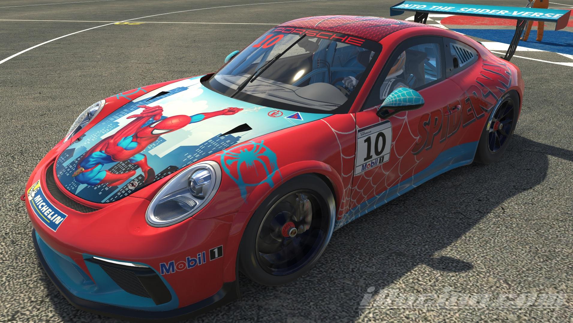 spiderman porsche 911 gt3 by Chris Bull - Trading Paints