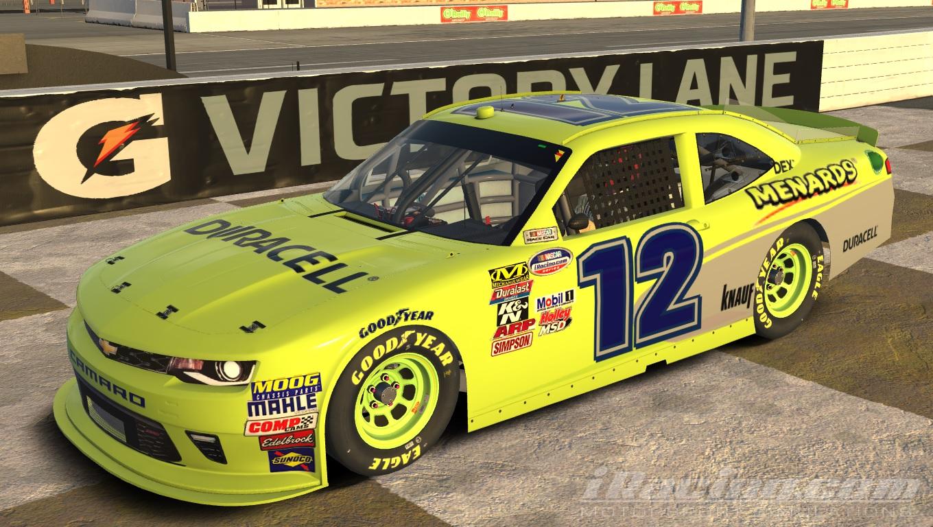 Ryan Blaney Duracell by Brandon Johnson10 - Trading Paints