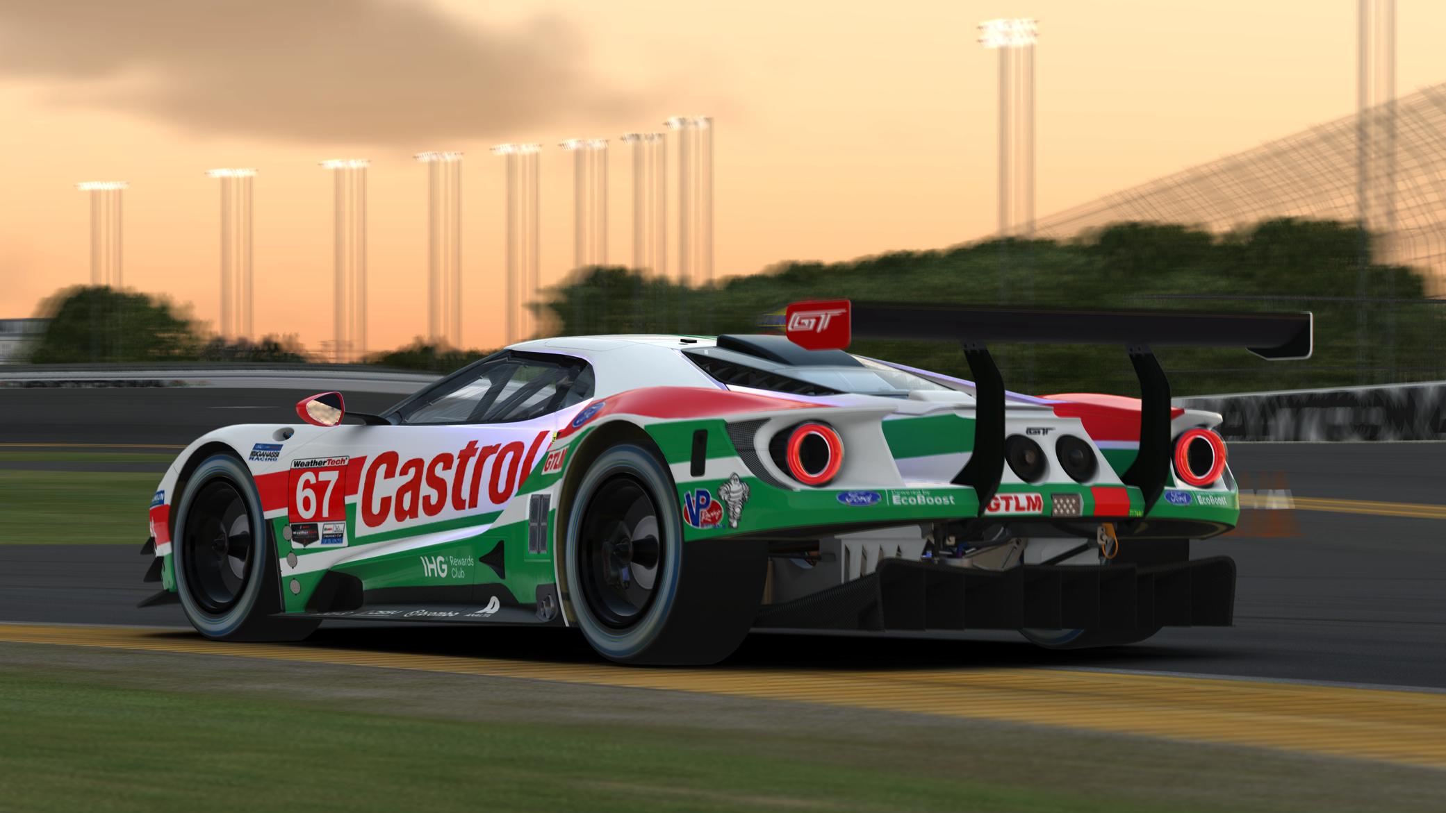 Castrol #67 Ford GT by Andrew Fawcett - Trading Paints