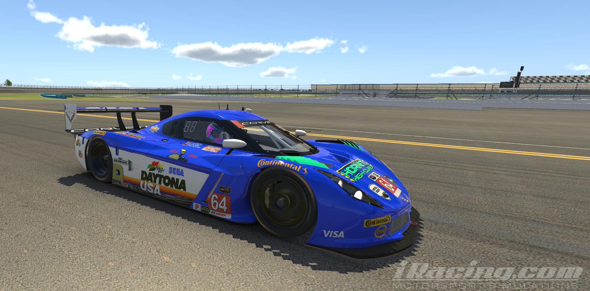 Corvette Daytona Prototype - SEGA Daytona USA by Cory E Hudson ...