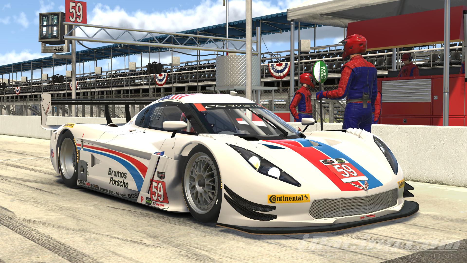 Brumos Porsche Daytona Prototype by Steven P Ellis - Trading Paints