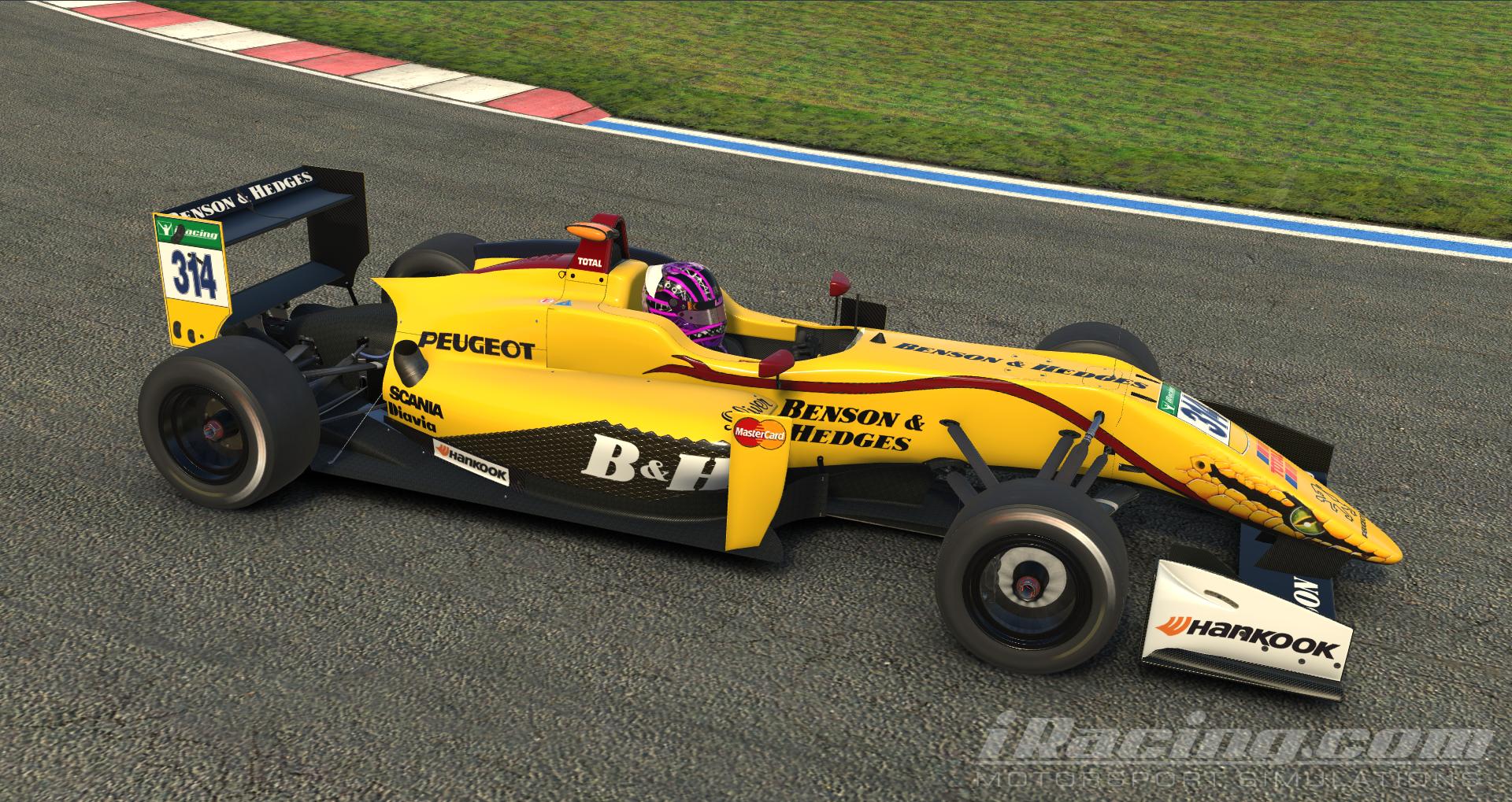 Benson & Hedges Jordan 197 Replica by Matthew Dellit - Trading Paints