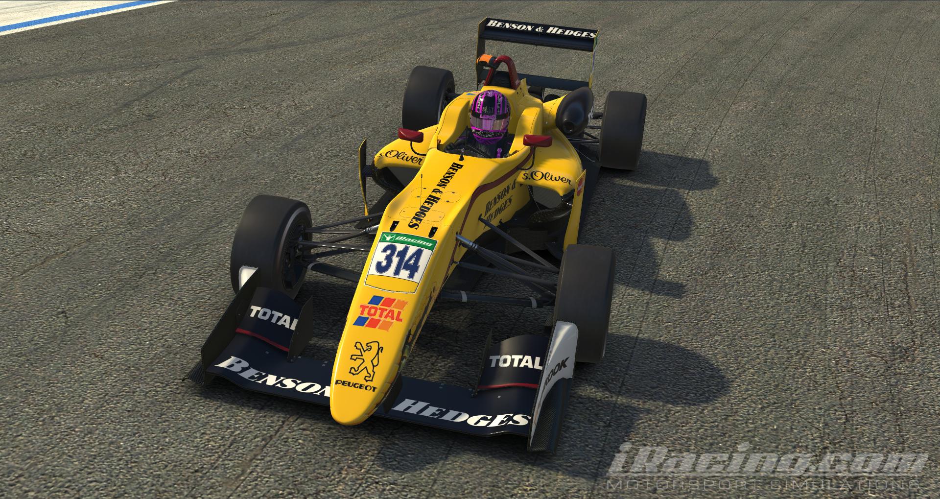 Benson & Hedges Jordan 197 Replica by Matthew Dellit - Trading Paints