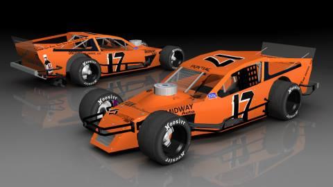 Zack Staley Tim Dwiggins throwback car by Kyler Staley - Trading Paints