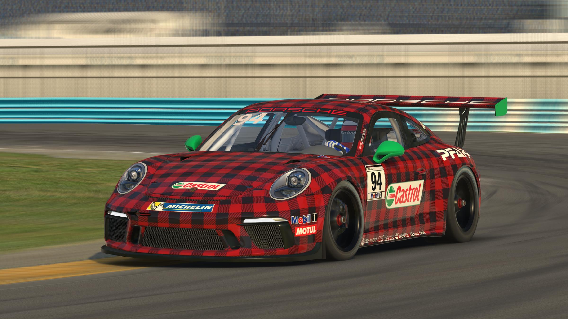 Pfaff Motorsports Plaid GTD | Porsche Cup by Andrew Fawcett - Trading ...