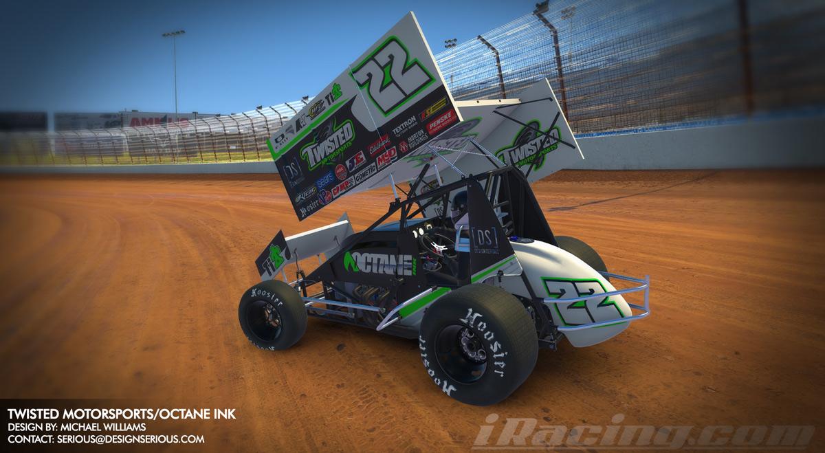 Twisted Motorsports/Octane Ink Sprint Car by Design Serious by Michael ...