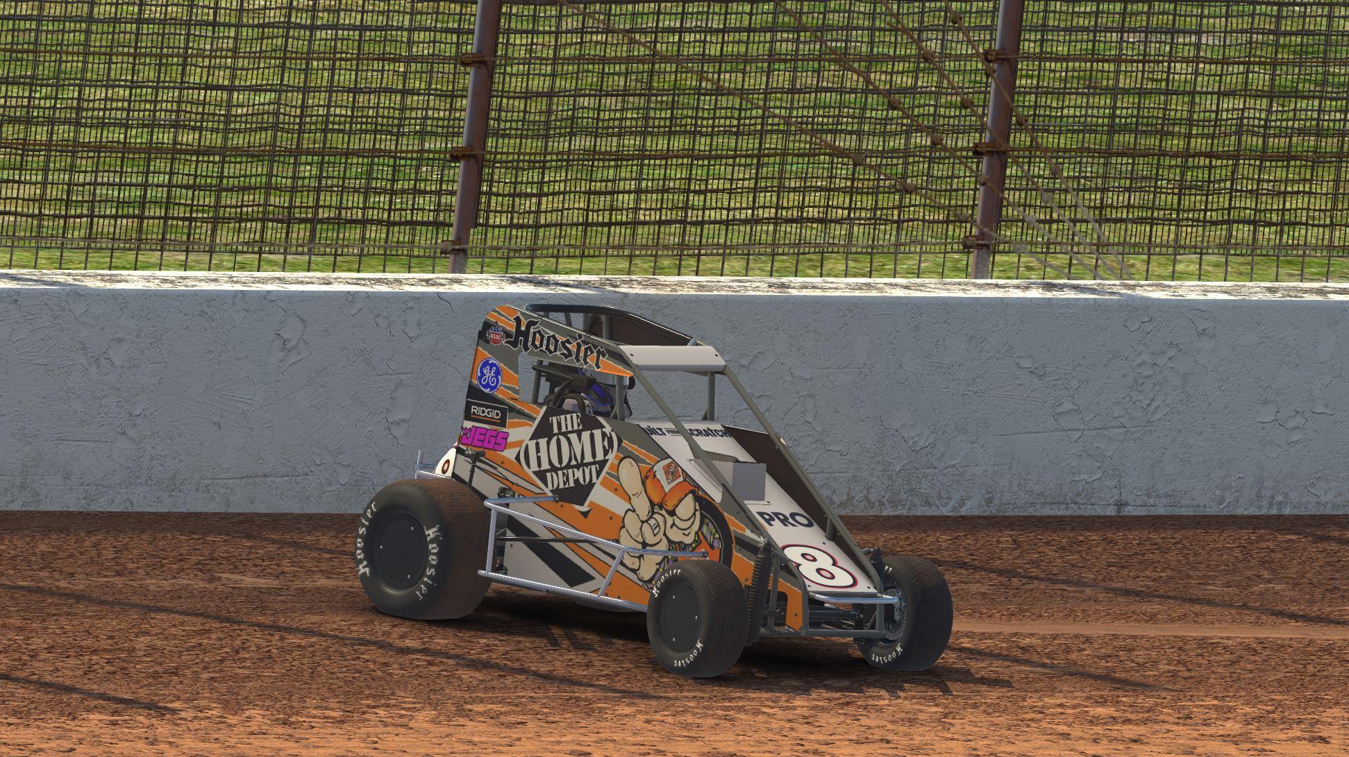 Home Depot midget paint by Jonathan Hamrick - Trading Paints