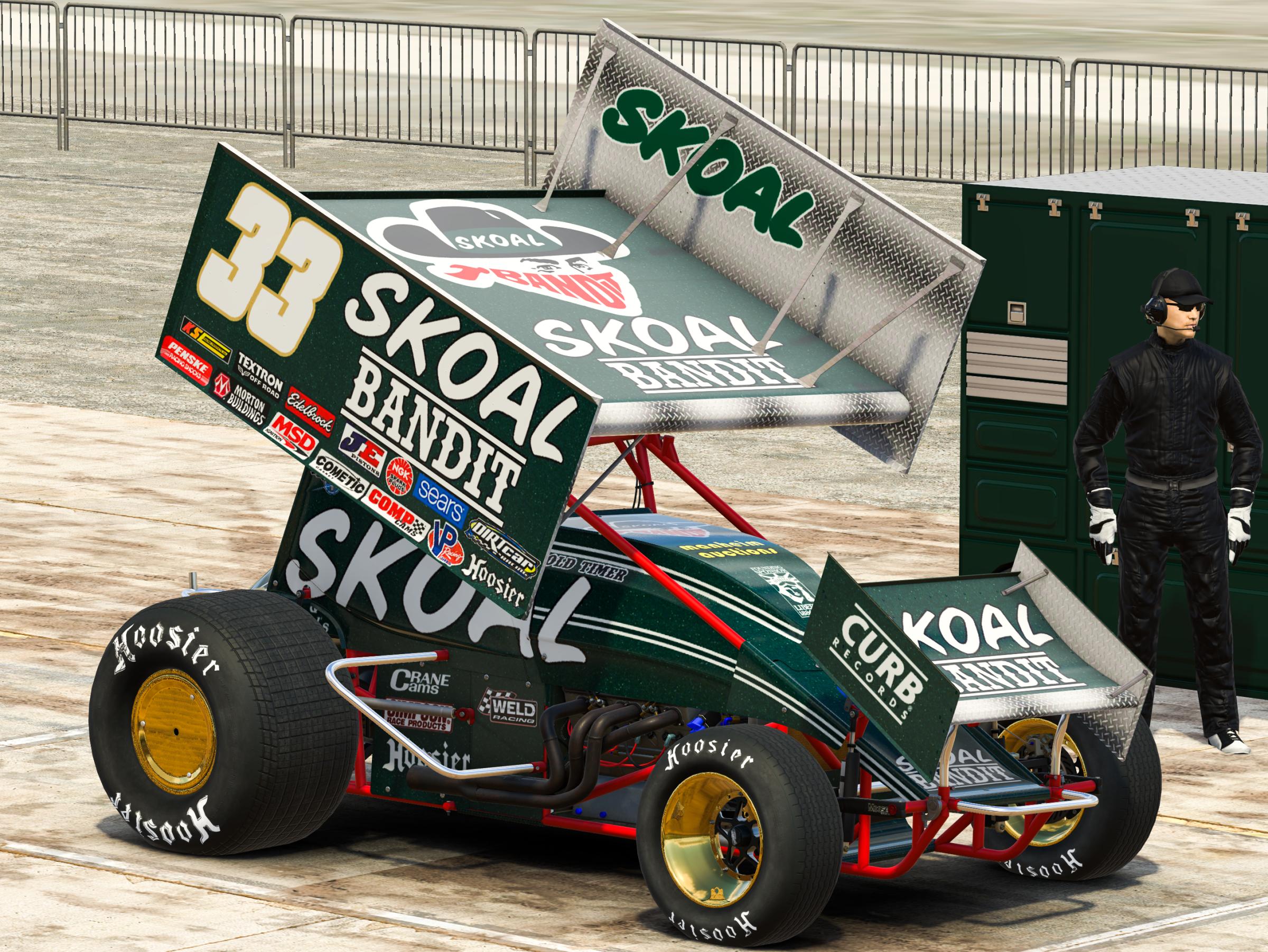 SKOAL BANDIT Metal Flake Dirt Sprint by Corey H. - Trading Paints