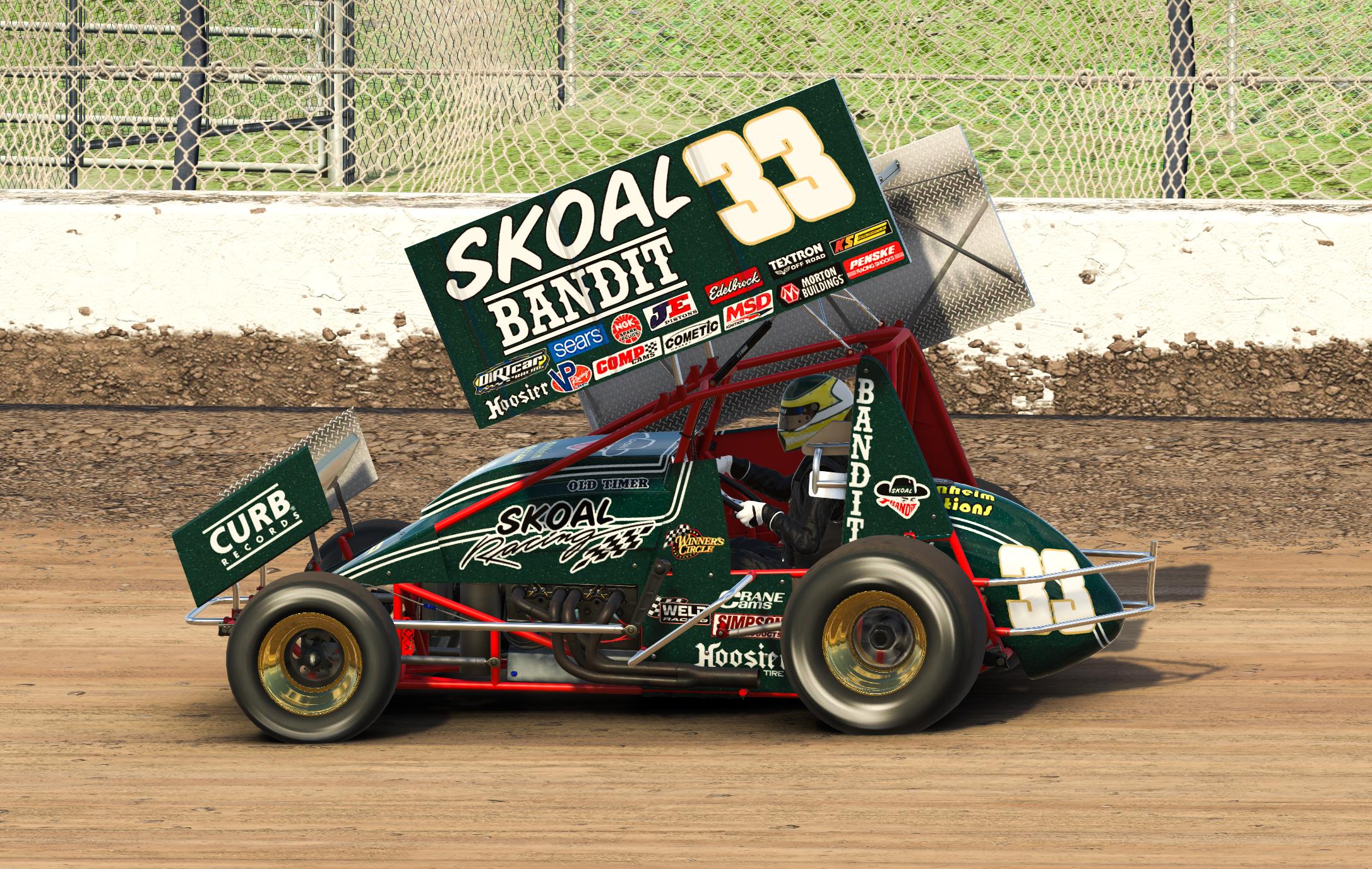 SKOAL BANDIT Metal Flake Dirt Sprint by Corey H. - Trading Paints