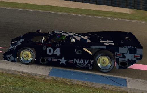 Rob Navy Nissan GTP ZXT by Kevin A. - Trading Paints