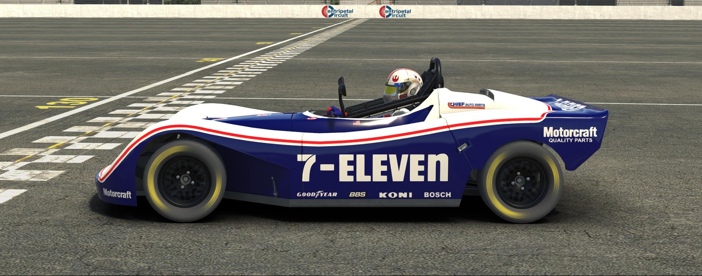 Ford Probe GTP (SRF) - custom numbers by Bruce Funderburg - Trading Paints