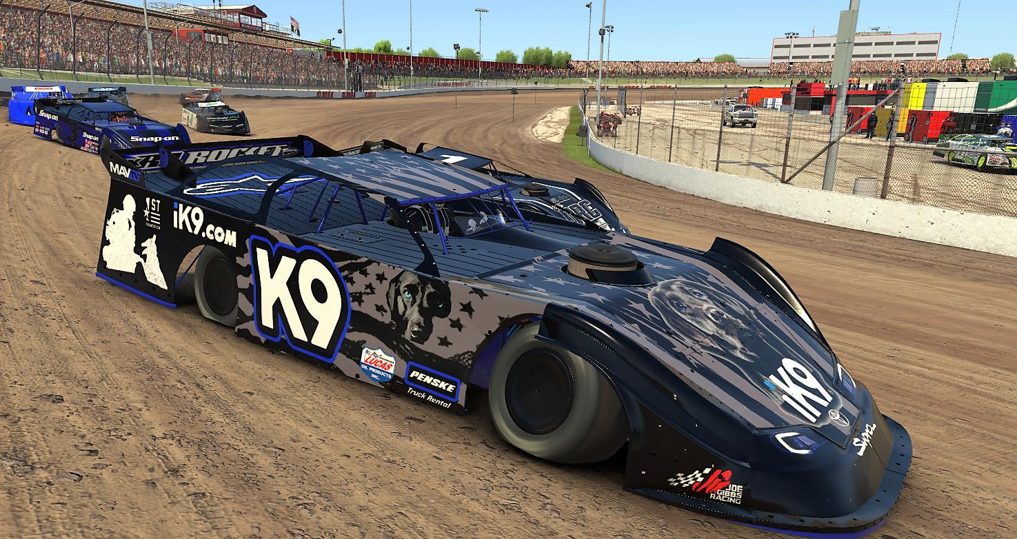 iK9 DIRT LATE MODEL WITH CUSTOM K9 NUMBER by Byron Morris - Trading Paints