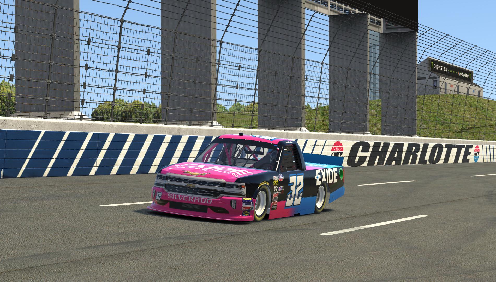 Mark Martin 2011 Exide Silverado by William Calhoun - Trading Paints