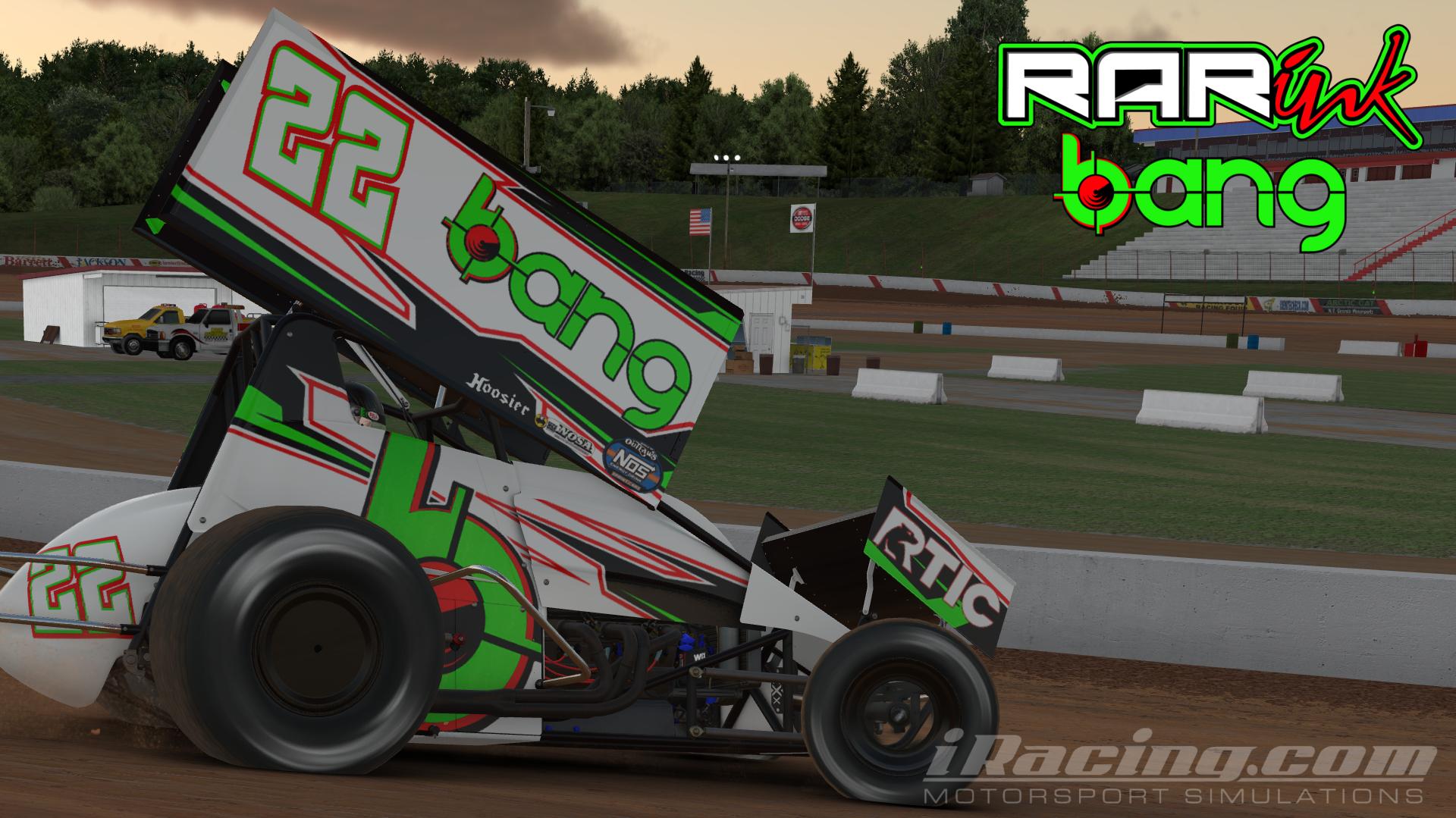 Bang Energy Sprint Car by Brady Rarick - Trading Paints