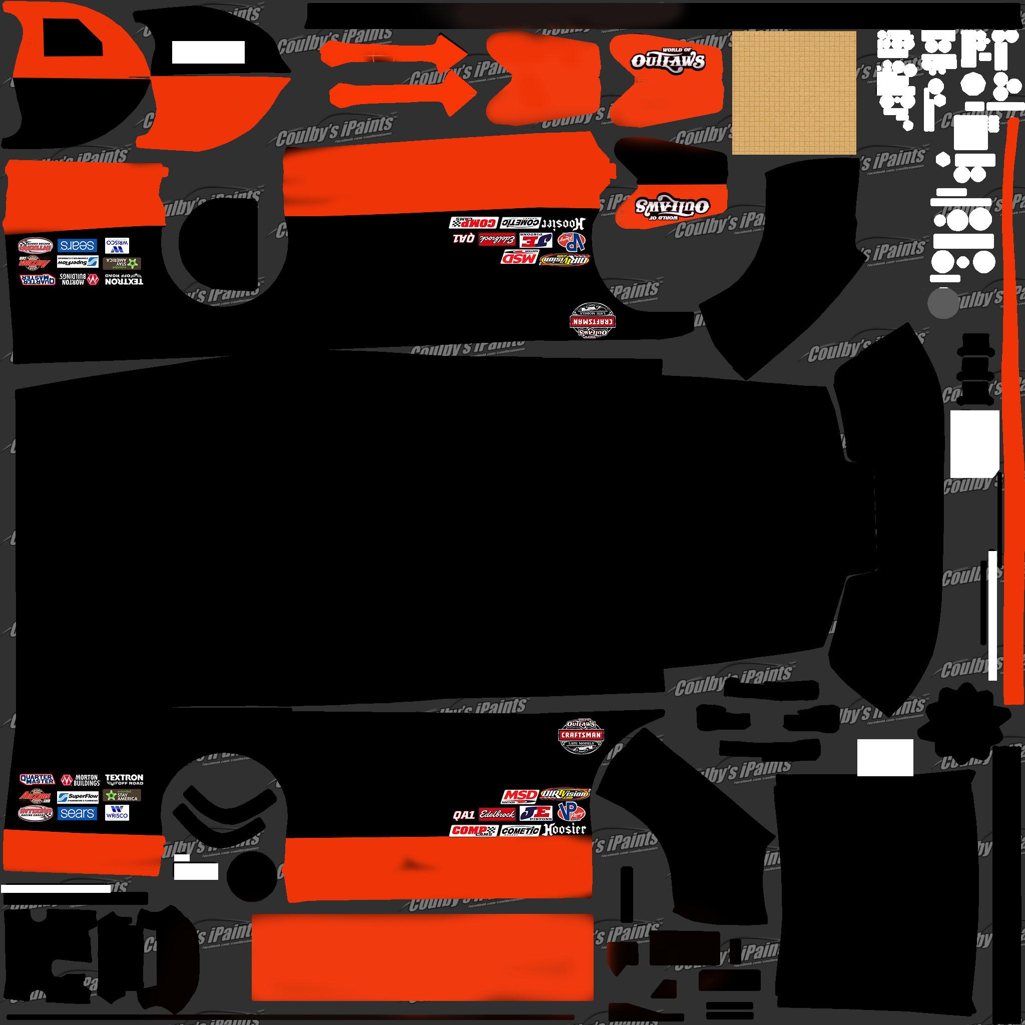 Dirt Late Model Coulbys IPaints Smart Template By Adam Holbert Dirt Late Model Coulbys IPaints Smart Template By Adam Holbert