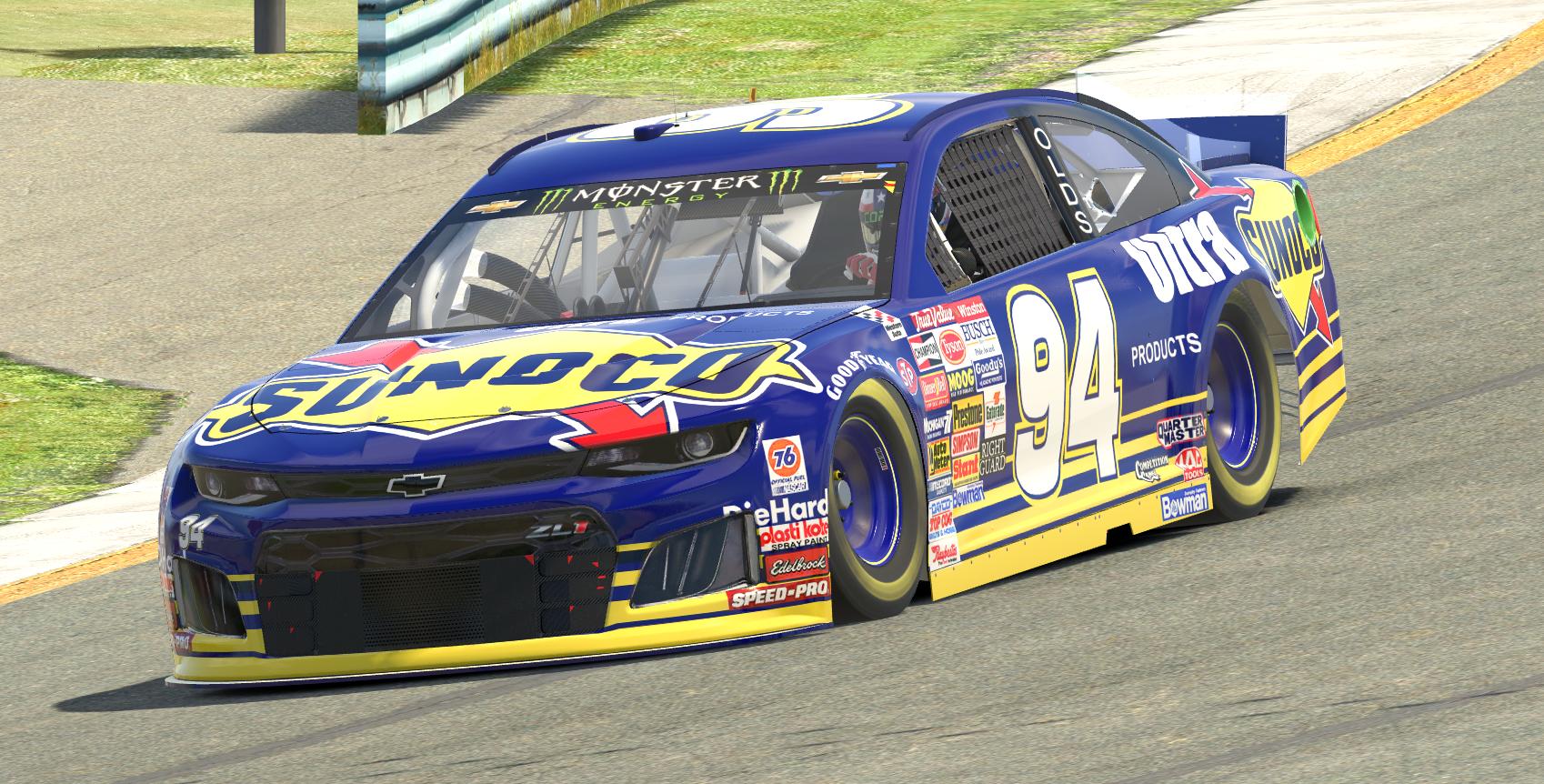 1991 Terry Labonte Sunoco Replica by Corey H. - Trading Paints