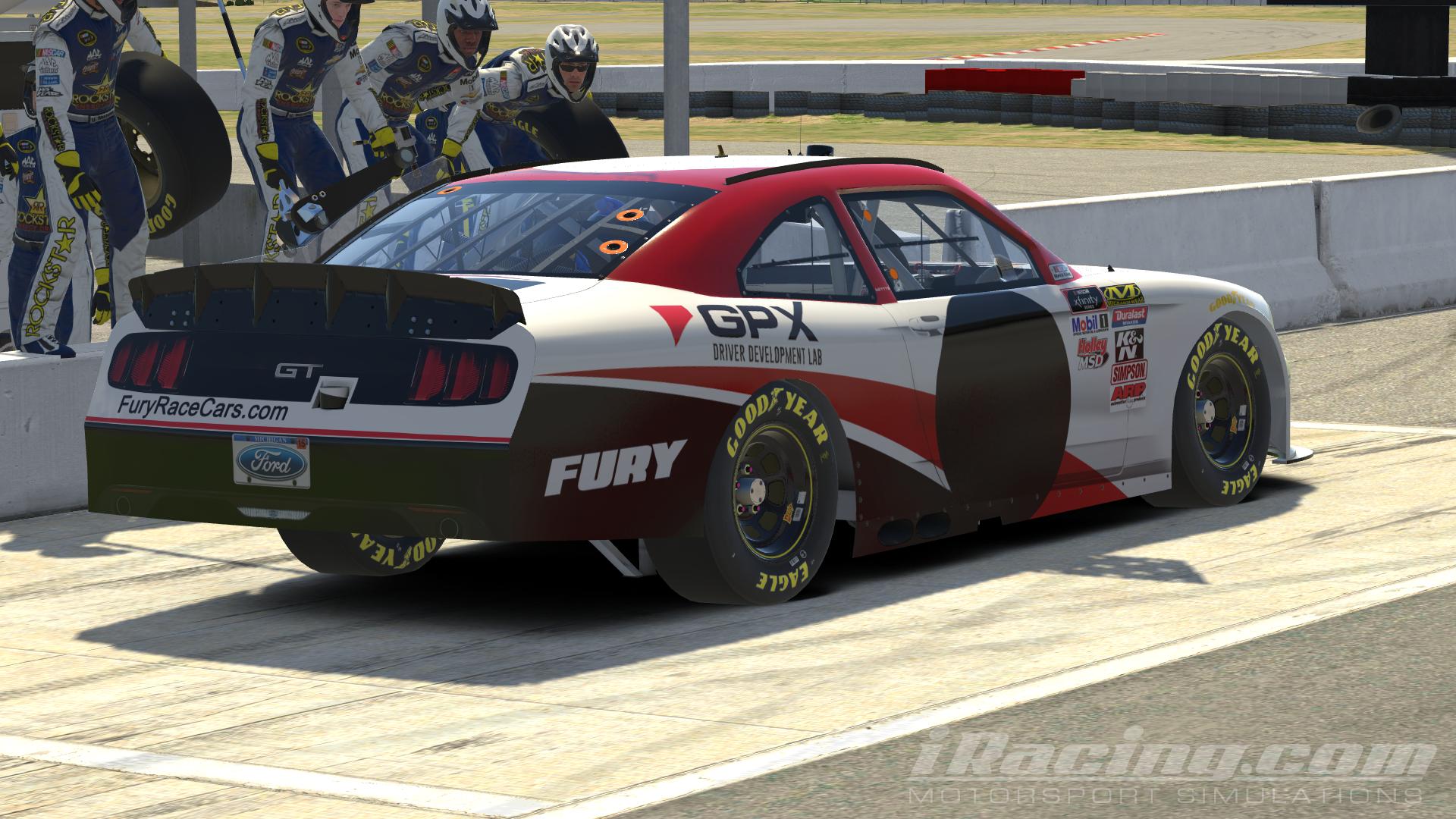 XFI #61 Kaz Grala Fury Race Cars 2018 by Udo Washeim - Trading Paints