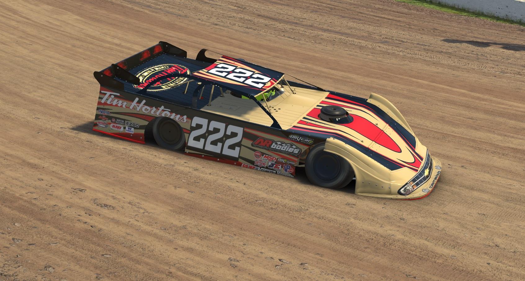 Tim Hortons Dirt Late Model by Greg Sweet2 - Trading Paints