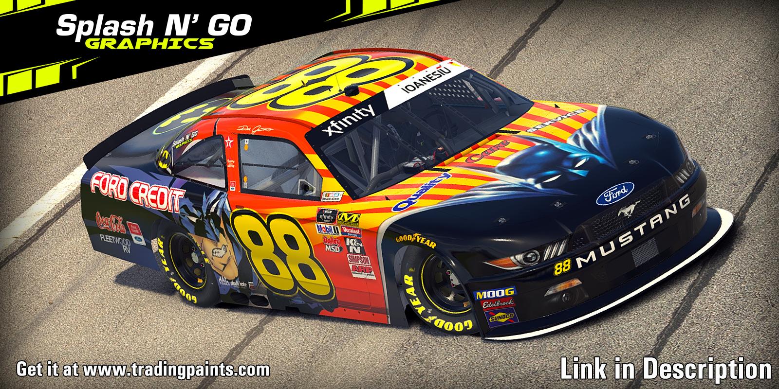 Dale Jarrett 1998 Ford Credit Batman Ford Mustang B by Cosmin I ...