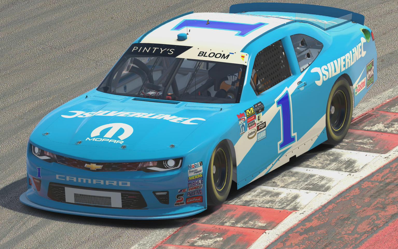 Anthony Simone 2019 Silverline Tools Camaro by Vic Bloom - Trading Paints