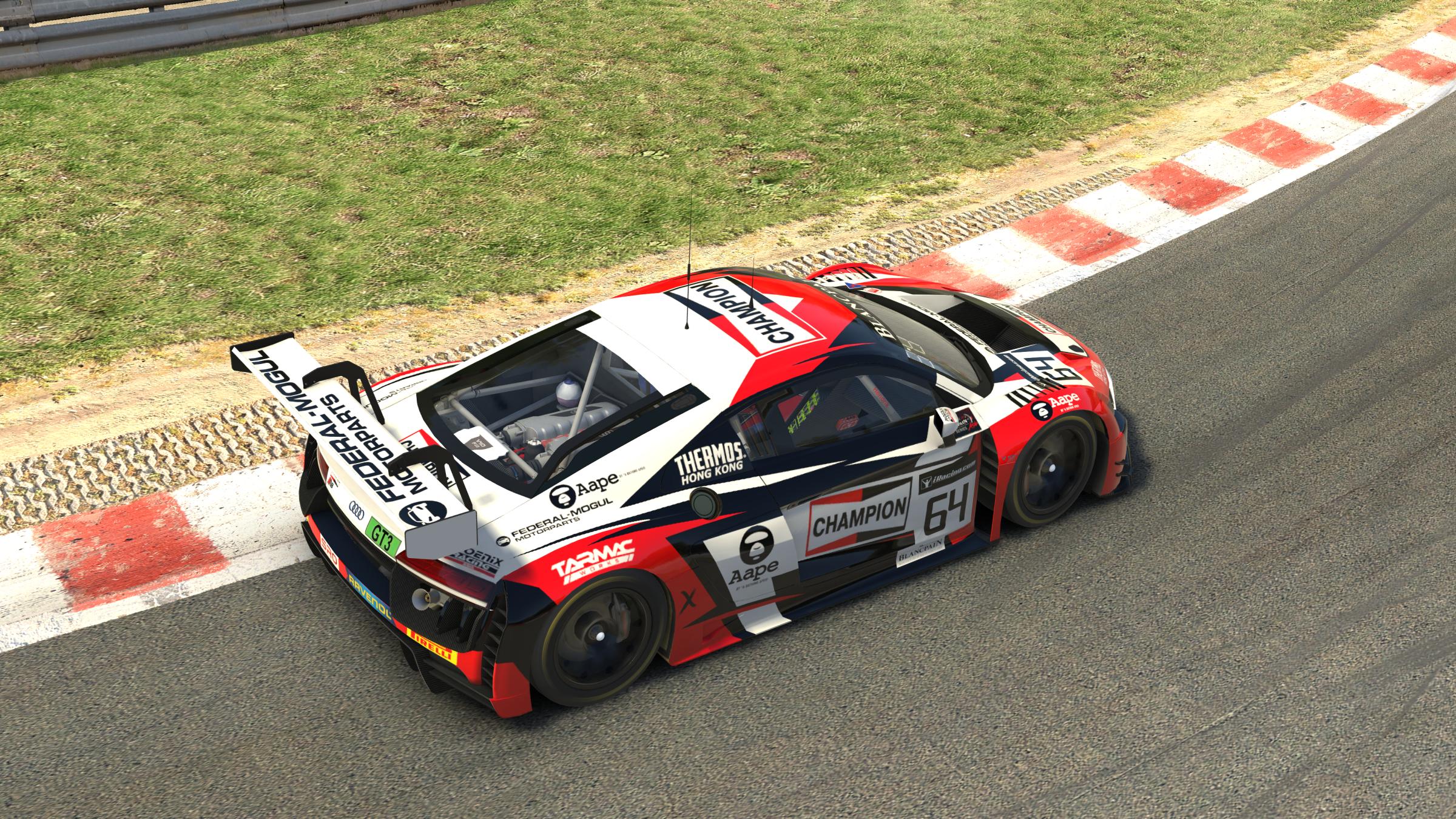 Audi R8 Phoenix Racing Asia by René Aures - Trading Paints