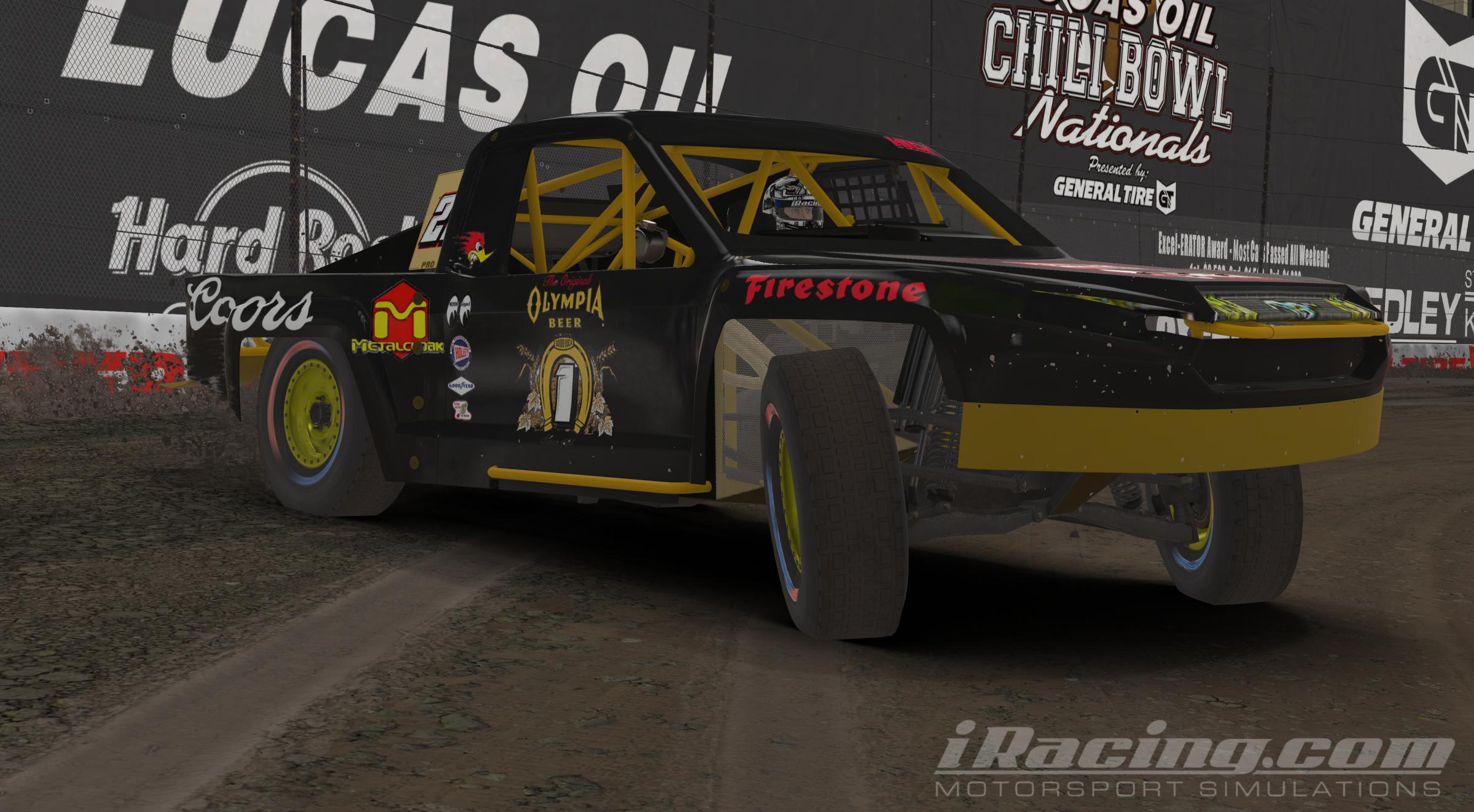 Pro2 Stadium Truck1 numbers by Benjaman Hickman - Trading Paints