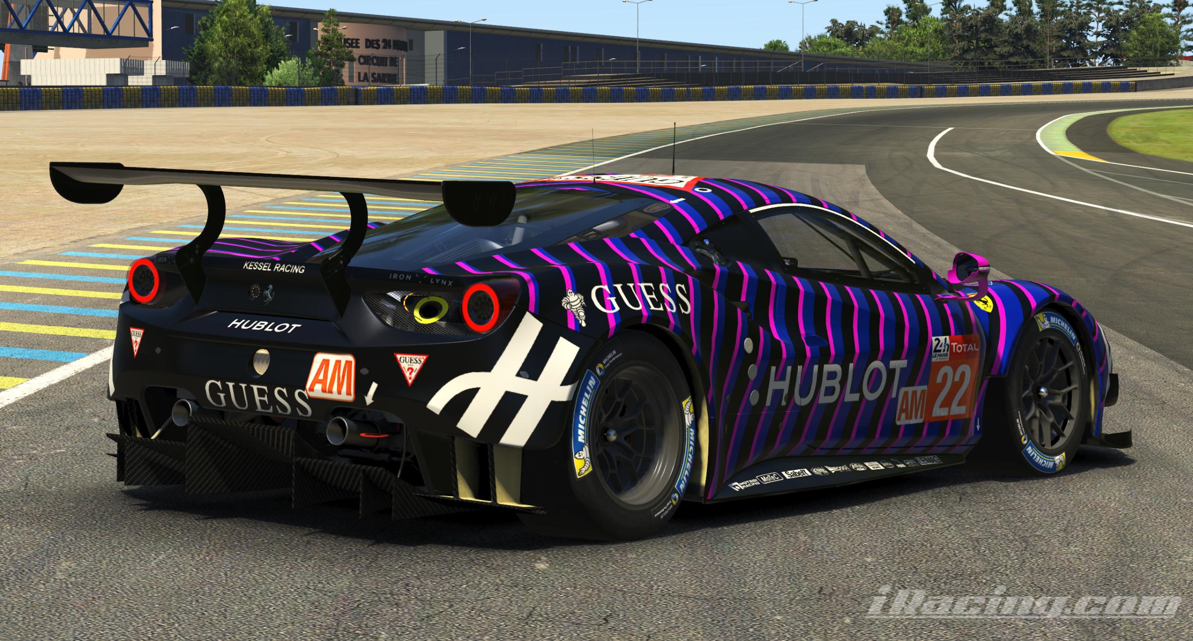 Kessel Racing #83 Ferrari 488 GTE 2019 Le Mans livery by Emil Kofod ...