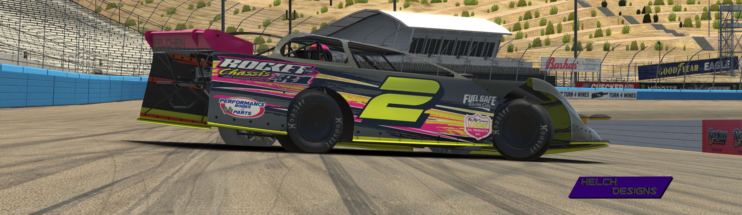 Rocket Chassis Late Model by Jace Kelchen - Trading Paints