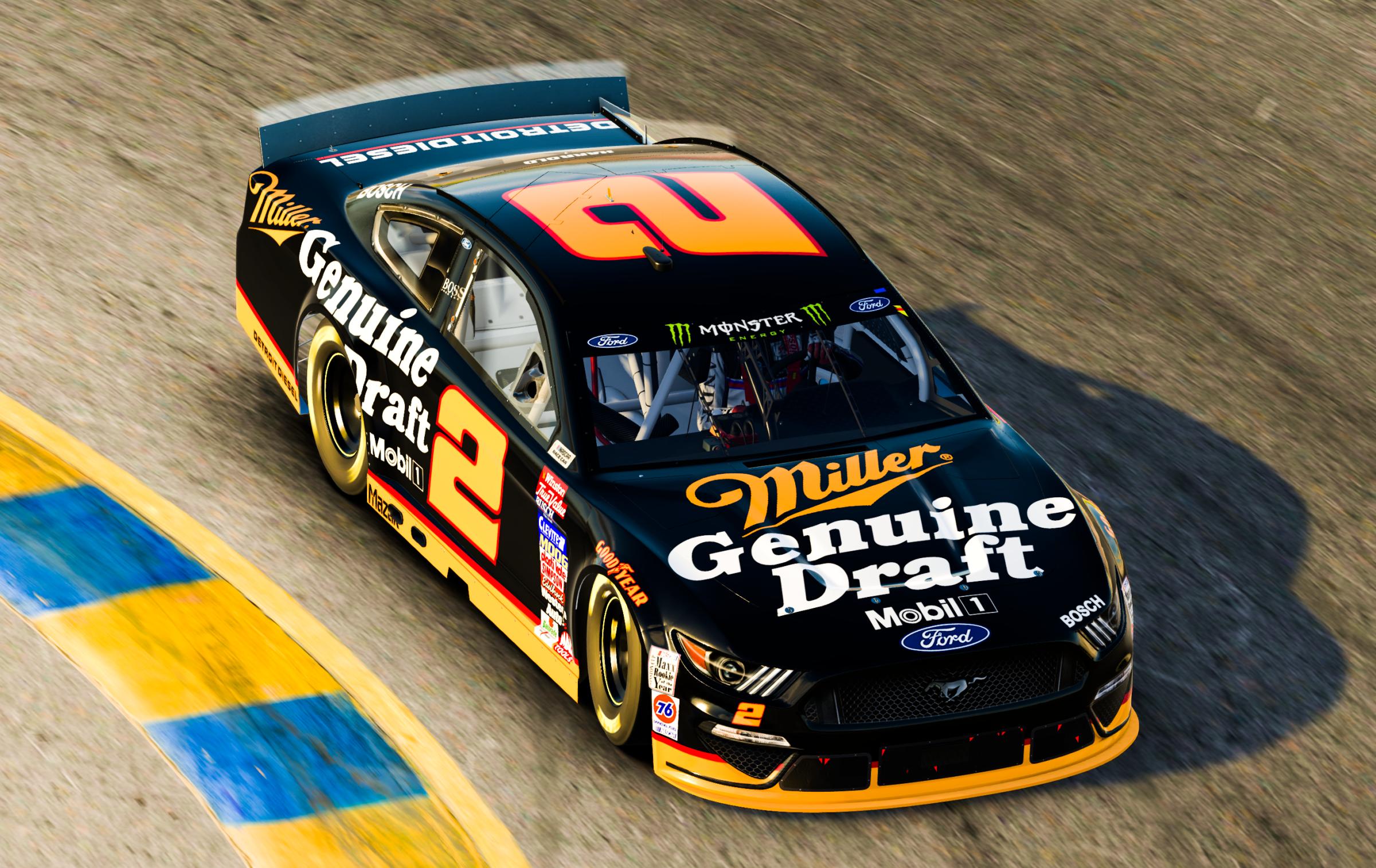 1994 RUSTY WALLACE MILLER GENUINE DRAFT FORD THROWBACK by Corey H ...